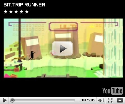 Confira trailer de Bit Trip Runner (WiiWare) - Nintendo Blast